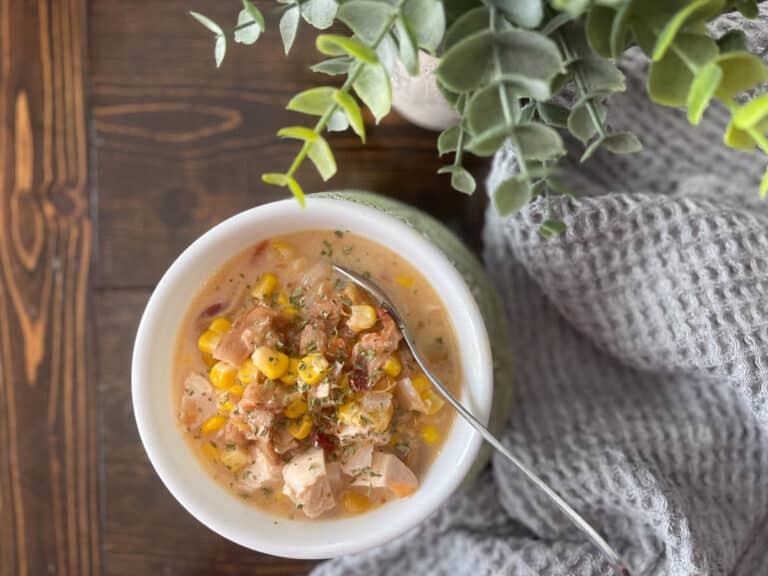 Chicken, Bacon and Corn Chowder - The Buttered Home