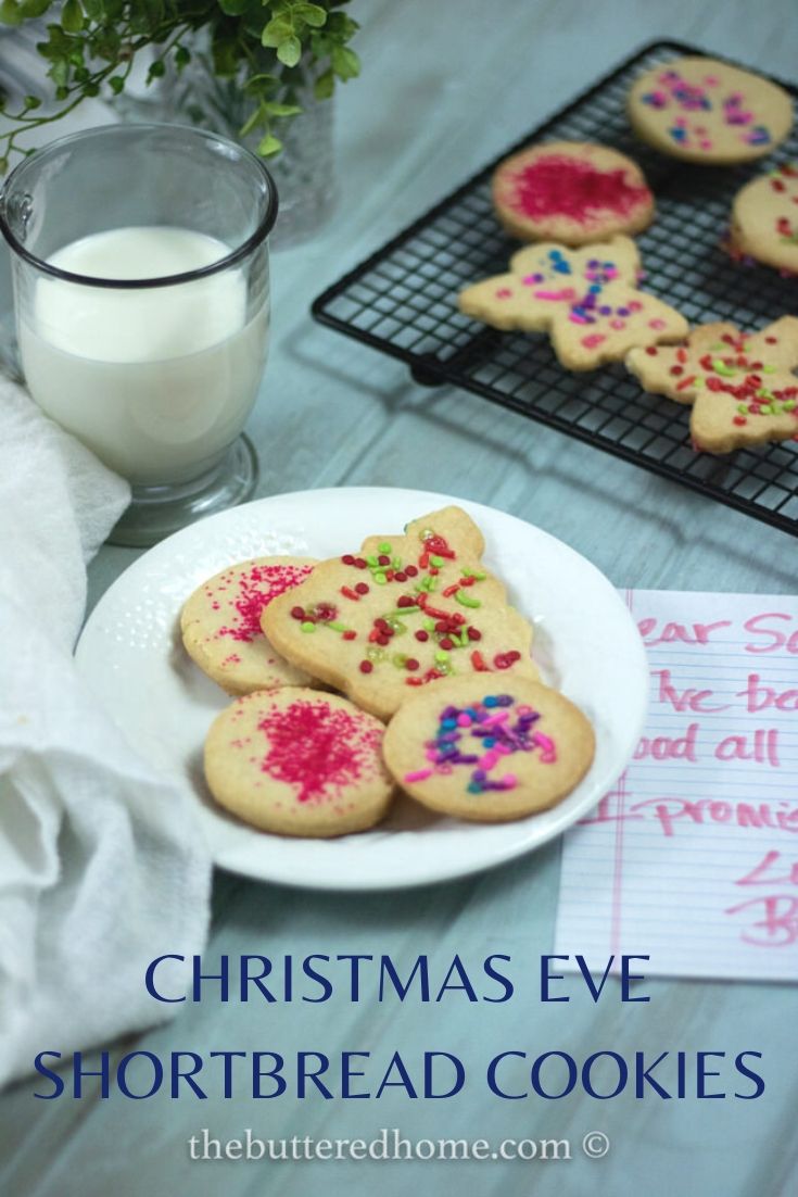 Christmas Eve Shortbread Cookies - The Buttered Home
