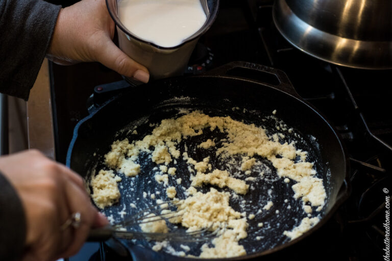 White Roux Recipe - The Buttered Home