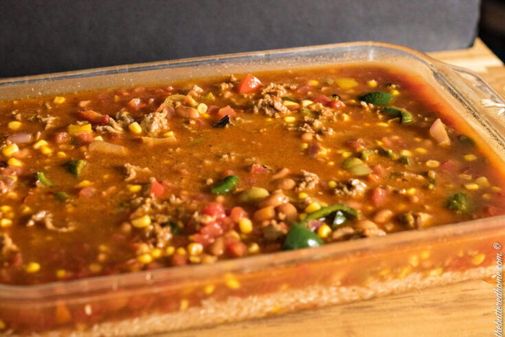 Cowboy Rice Casserole - The Buttered Home