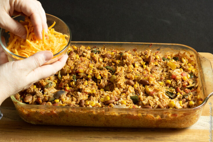 Cowboy Rice Casserole - The Buttered Home