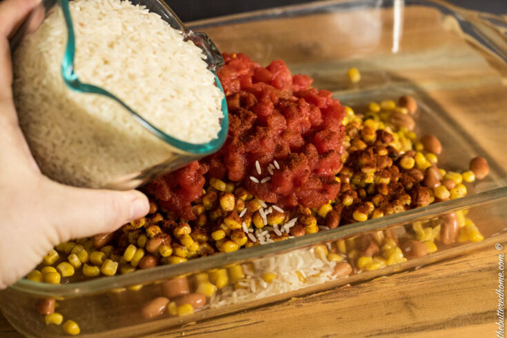 Cowboy Rice Casserole - The Buttered Home
