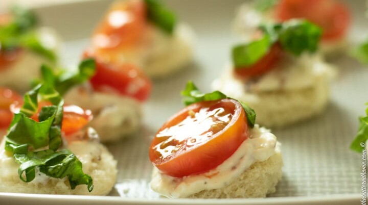 Bacon Lettuce Tomato Bites - The Buttered Home