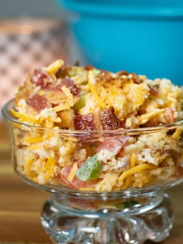 Southern Summer Cornbread Salad - The Buttered Home