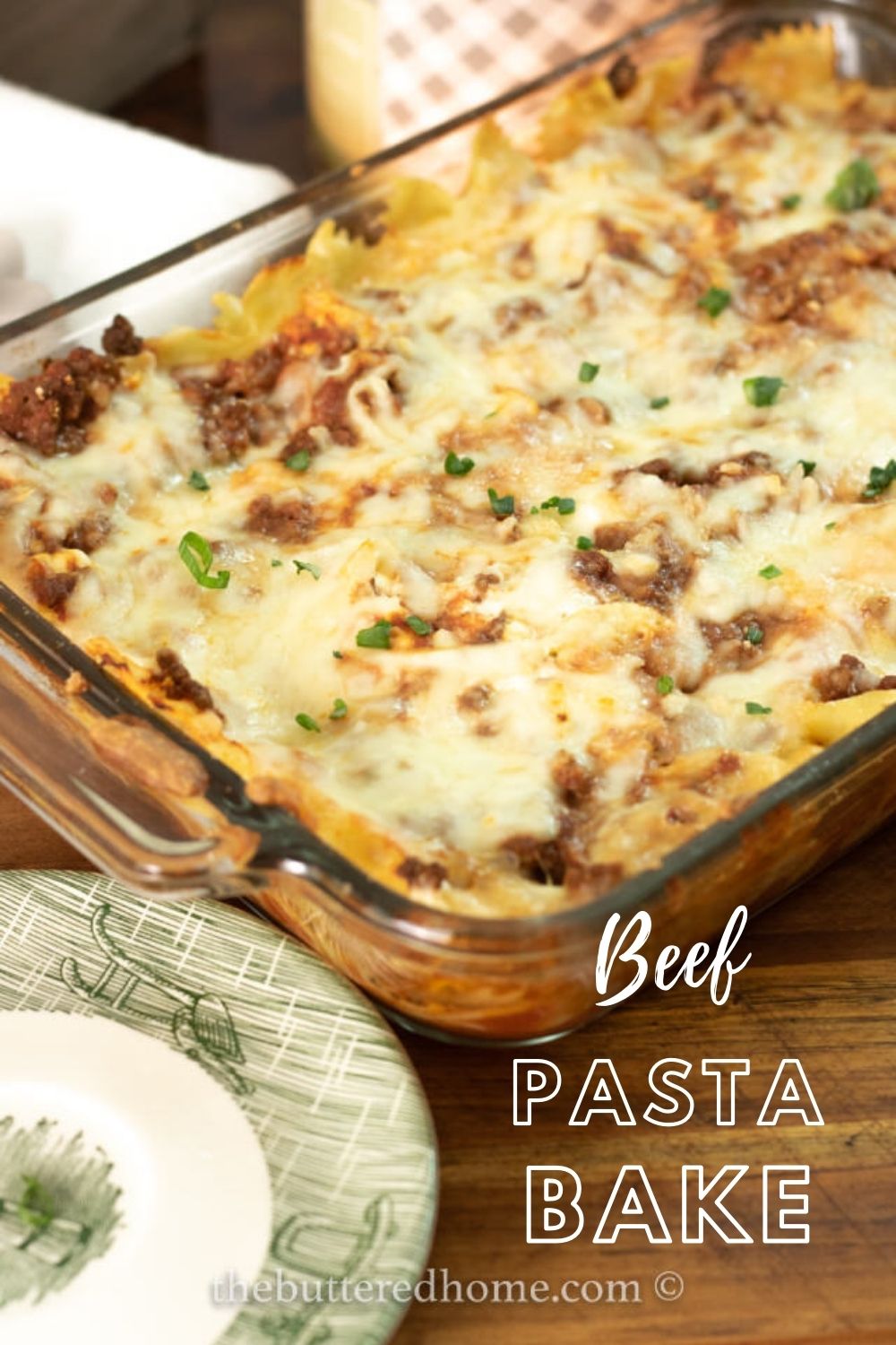 Beef Pasta Bake - The Buttered Home