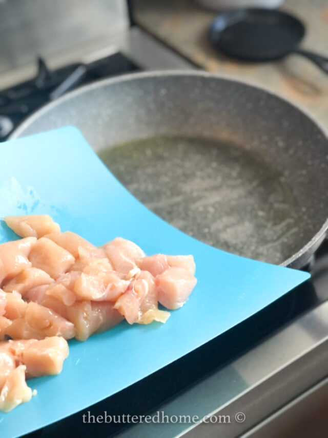 Pan Fried Chicken Casserole - The Buttered Home