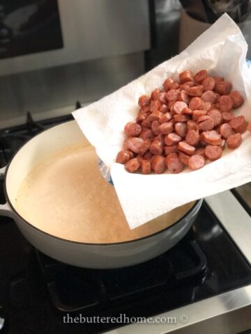 One Pan Conecuh Pasta - The Buttered Home