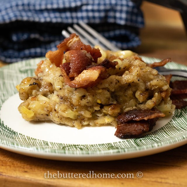 Skillet Fried Cream Corn - The Buttered Home
