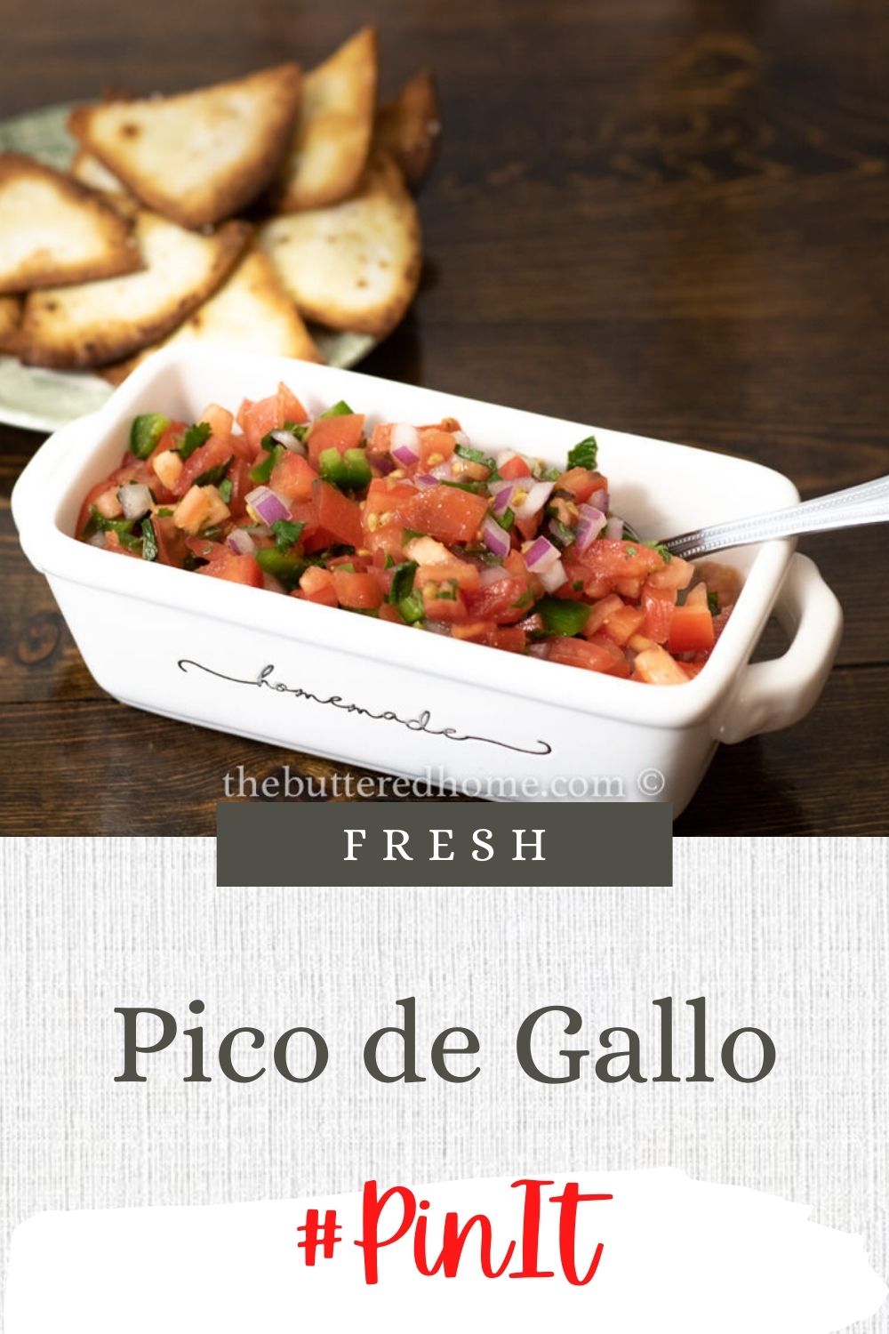 Fresh and Easy Pico de Gallo - The Buttered Home