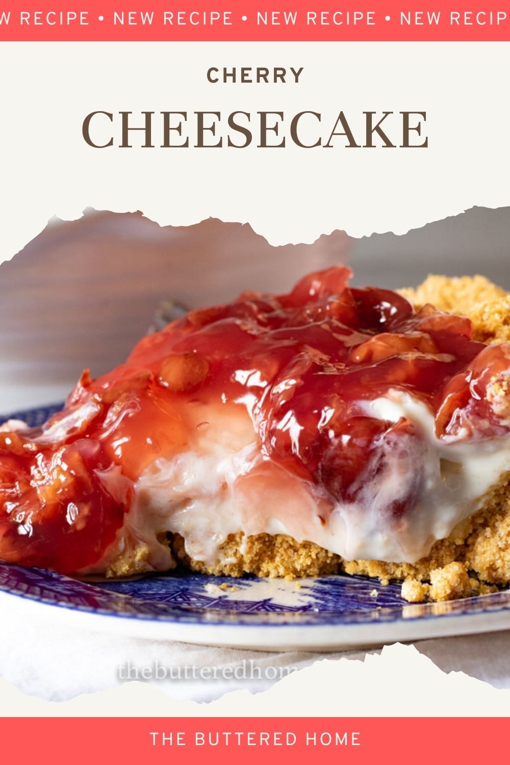 Glory Jean's Cherry Lemon Cheese Pie - The Buttered Home