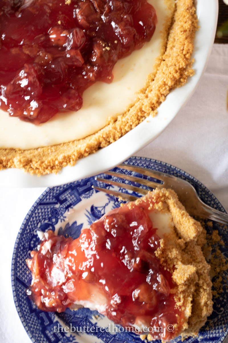 Glory Jean's Cherry Lemon Cheese Pie - The Buttered Home