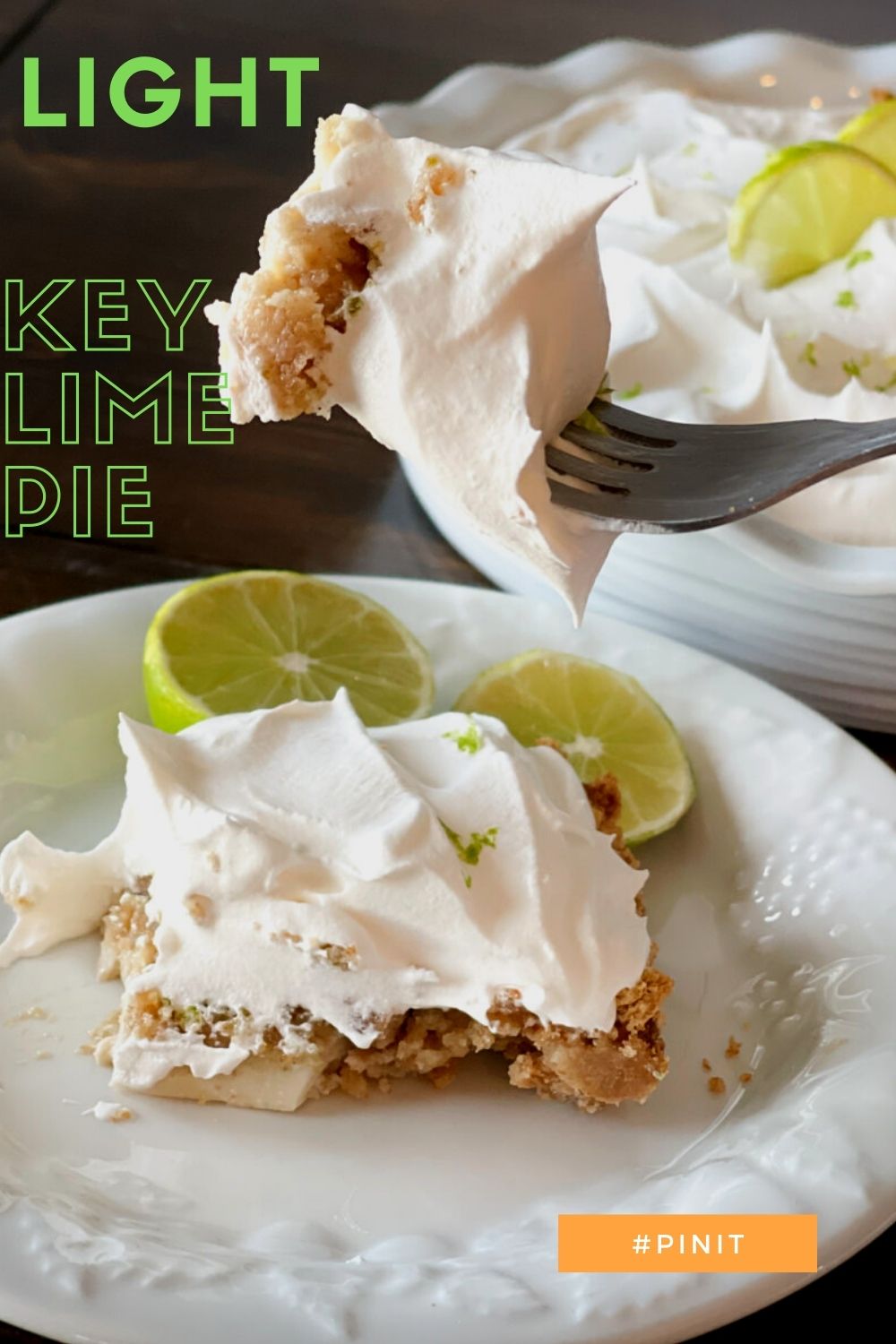 Light Key Lime Pie - The Buttered Home