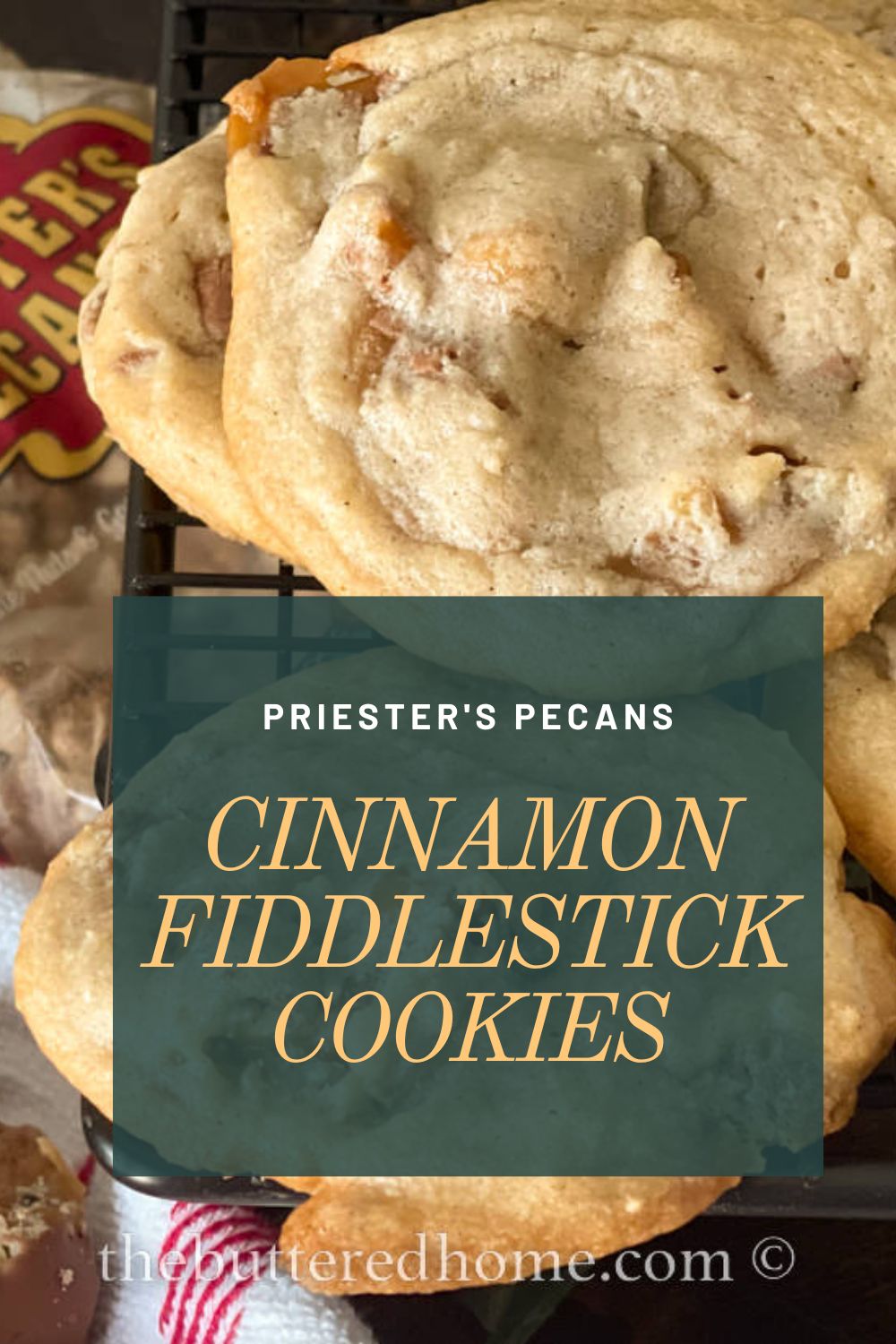 Cinnamon Fiddlestick Cookies - The Buttered Home