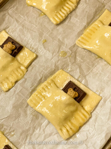Cooking with Kids, Bears in a Blanket - The Buttered Home