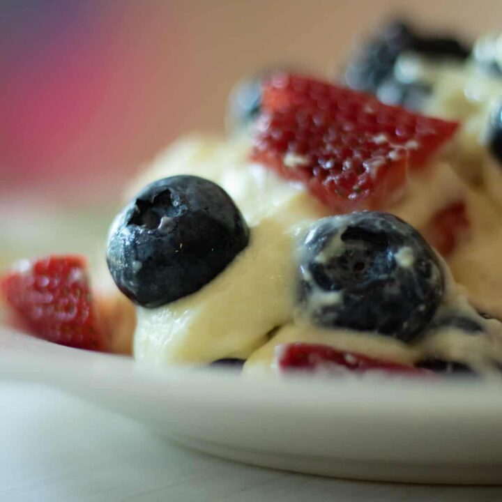 Angel Triple Berry Trifle - The Buttered Home