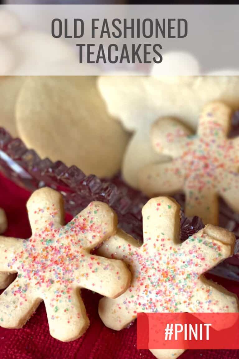 The Best Old Fashioned Tea Cakes - The Buttered Home