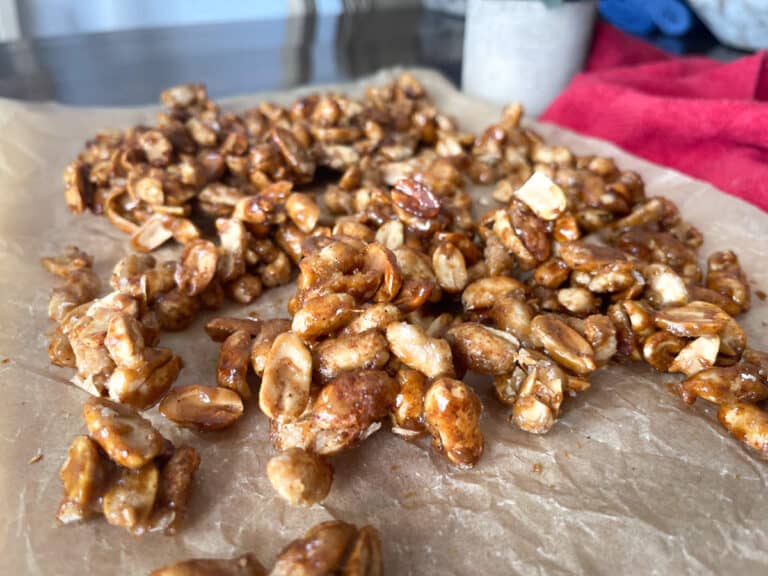 How to Make Spicy Caramelized Peanuts - The Buttered Home