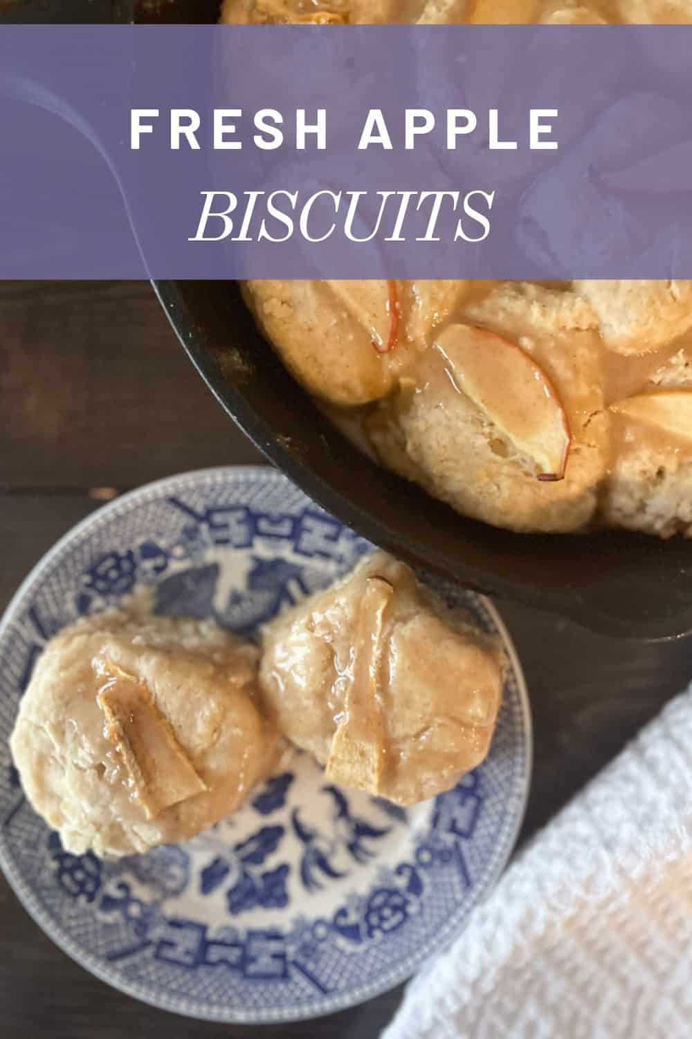 Delicious Fresh Apple Biscuits - The Buttered Home