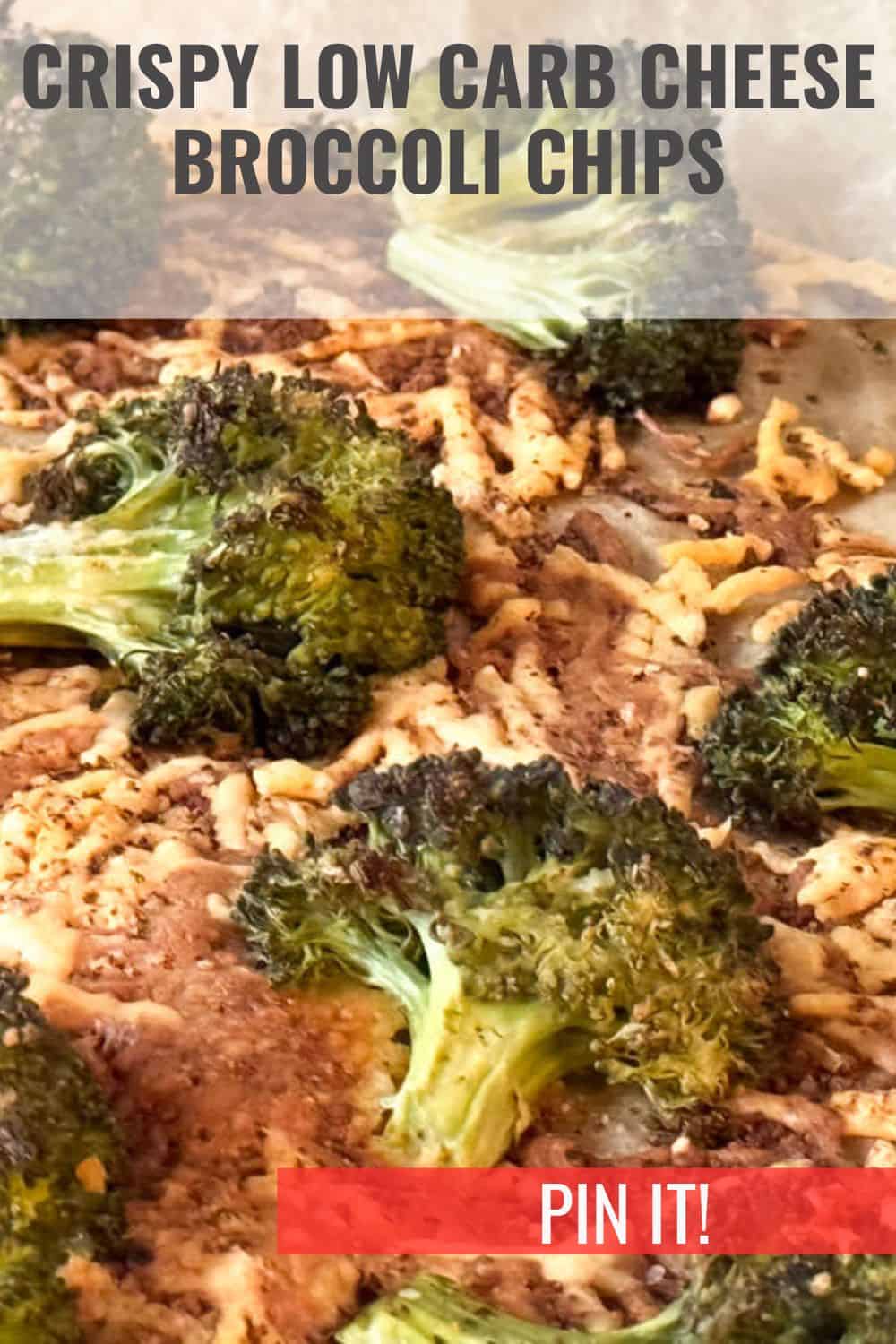Crispy Low Carb Cheese Broccoli Chips - The Buttered Home