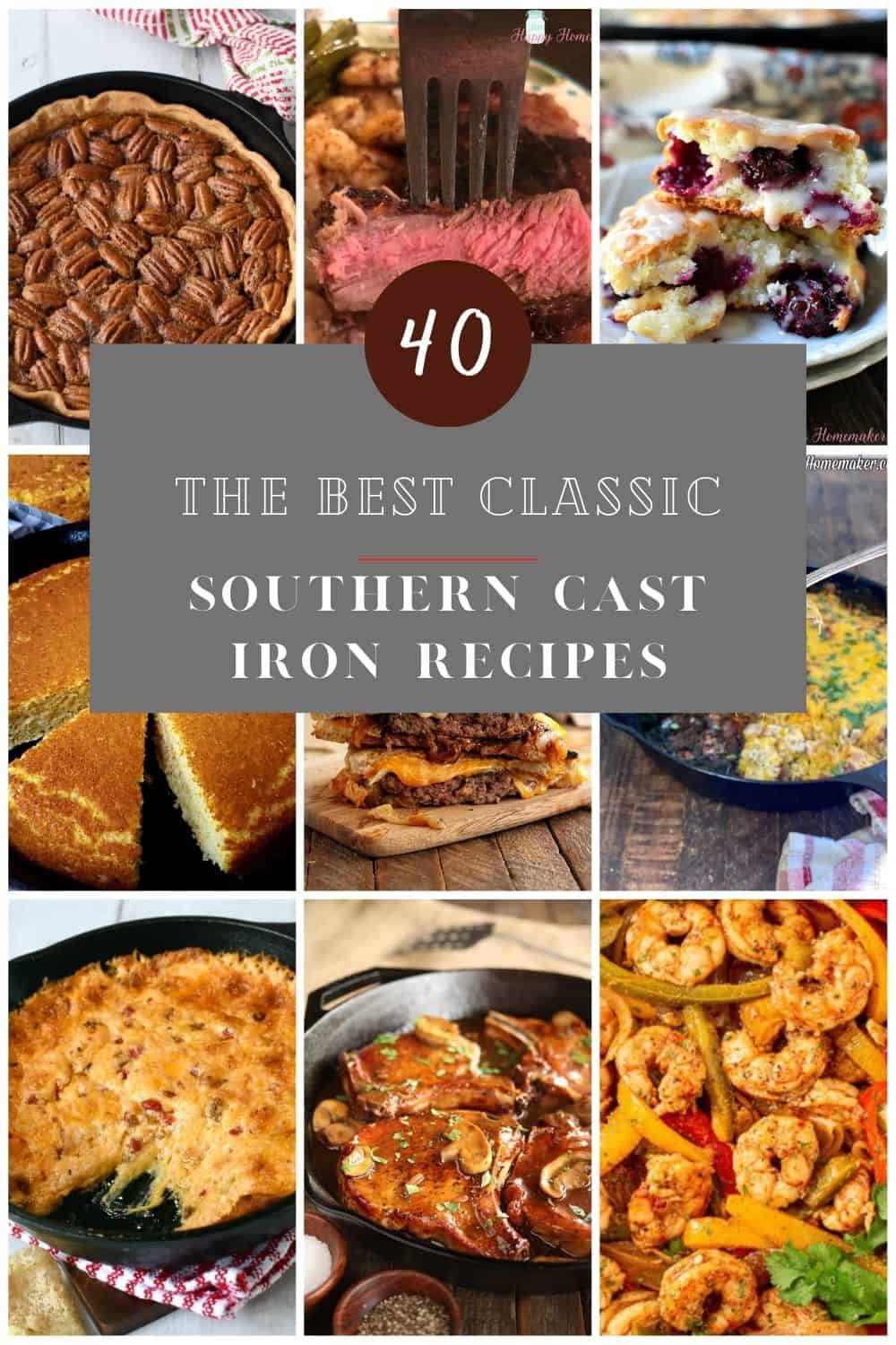 The Best Classic Southern Cast Iron Skillet Recipes - The Buttered Home