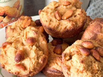Sweet Peanut Butter Cornbread Muffins Recipe - The Buttered Home