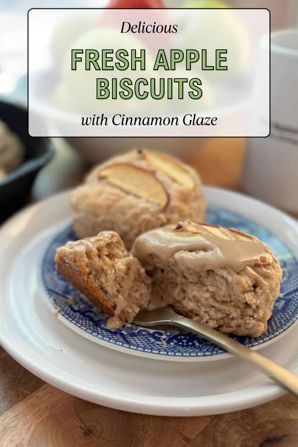 Delicious Fresh Apple Biscuits - The Buttered Home