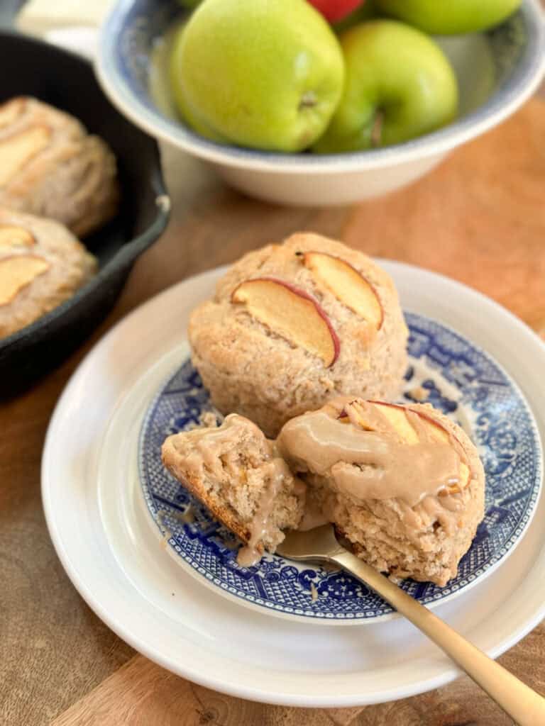 Delicious Fresh Apple Biscuits - The Buttered Home