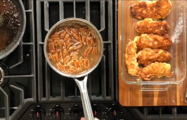 Southern Fried Praline Chicken Tenders - The Buttered Home