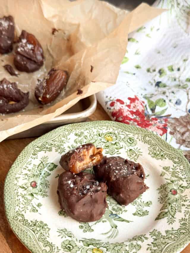 Easy Medjool Date Candy Bars - The Buttered Home