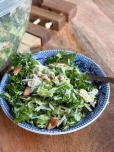 Kale and Brussel Sprouts Salad with Agave Vinaigrette Dressing - The ...