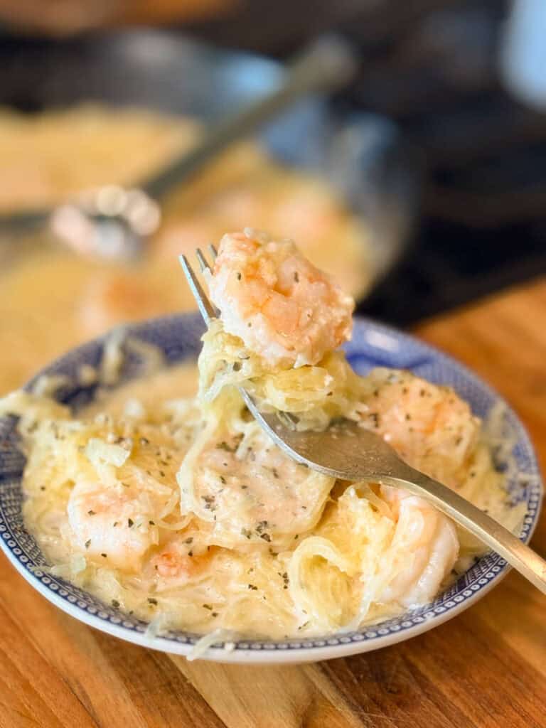 Creamy Shrimp Scampi Recipe - The Buttered Home